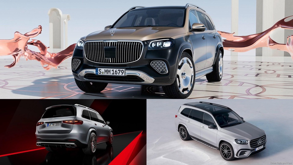 3rd Generation Mercedes-Benz GLS Model Variants Given A Facelift