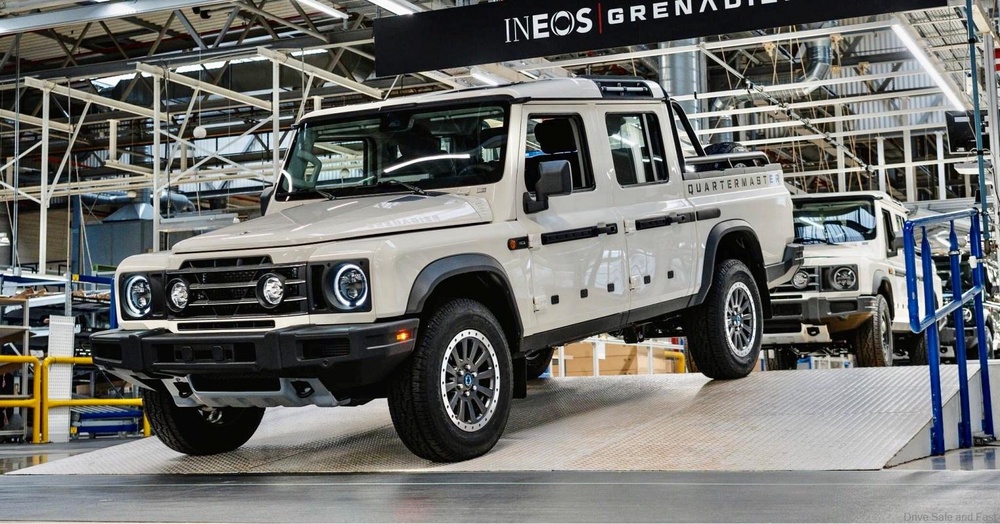 Ineos Grenadier Quartermaster Ute Pickup Truck To Begin Australian ...