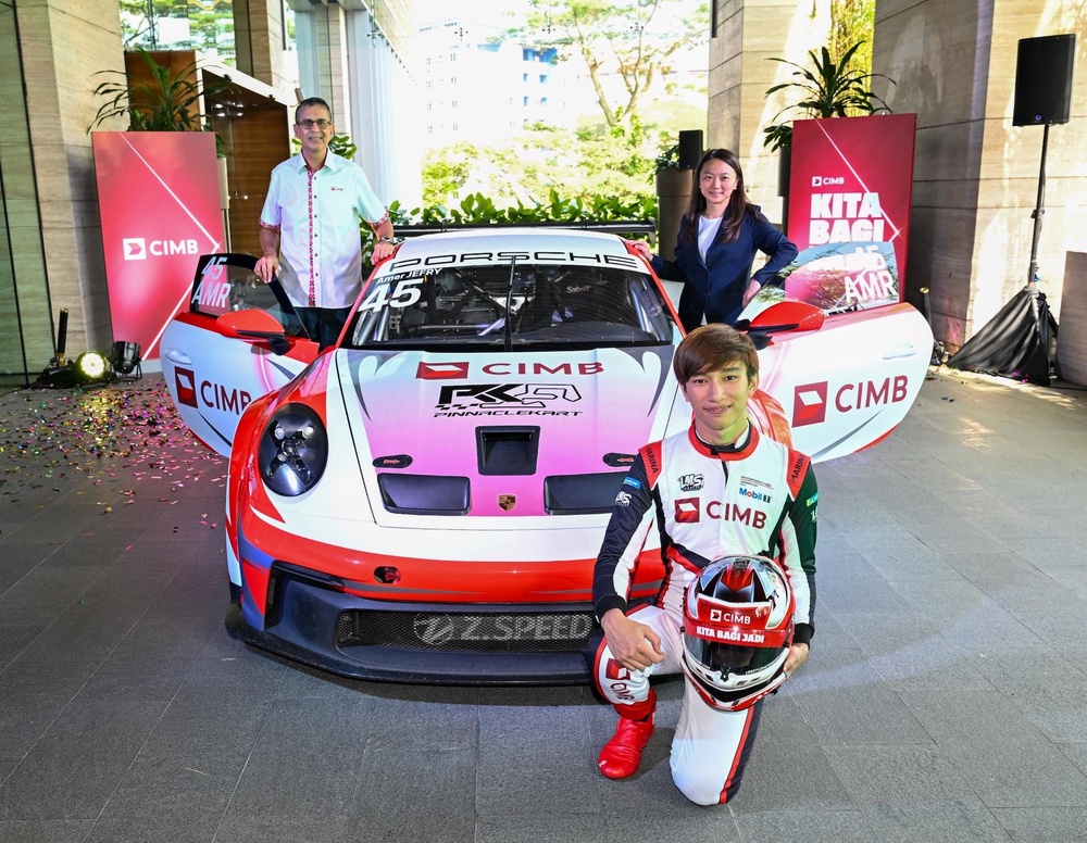 CIMB Appoints Racer Amer Harris as New Brand Ambassador