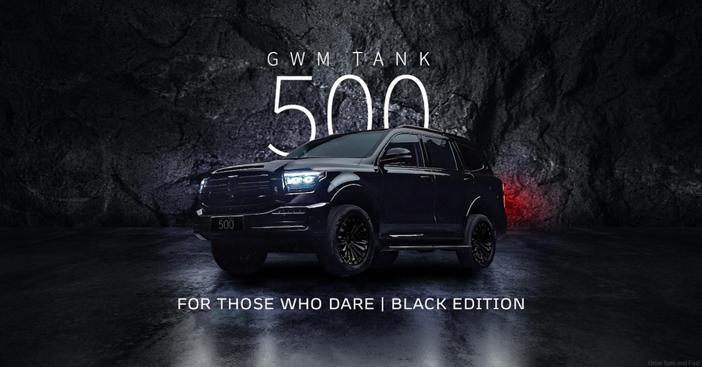 GWM Malaysia Unveils the GWM TANK 500 HEV Black Edition