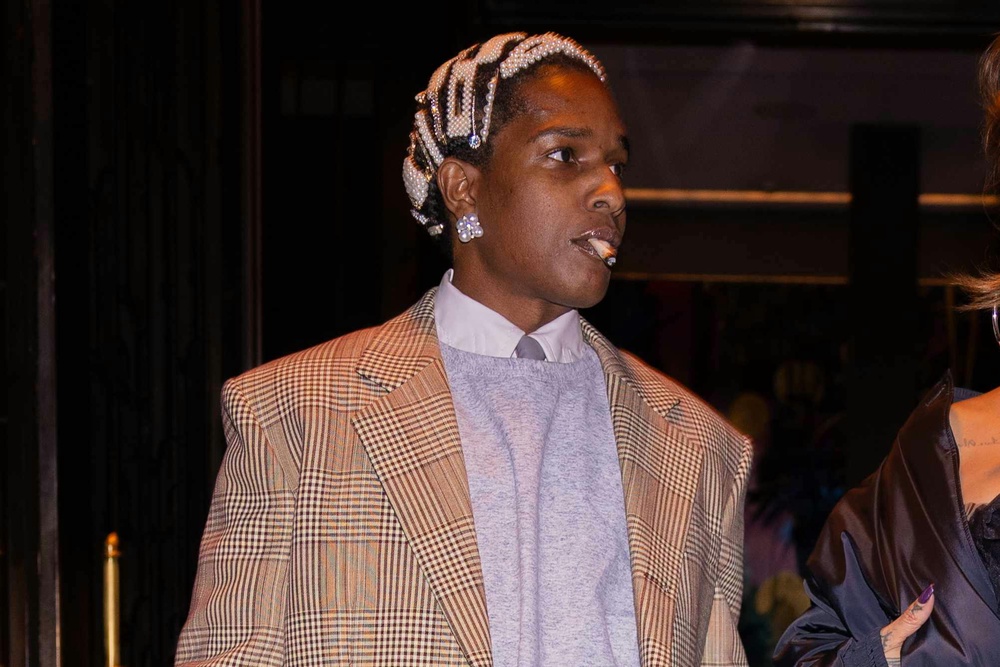 On His 35th Birthday, A$AP Rocky Evolved His Dad Style Into Grandad Style