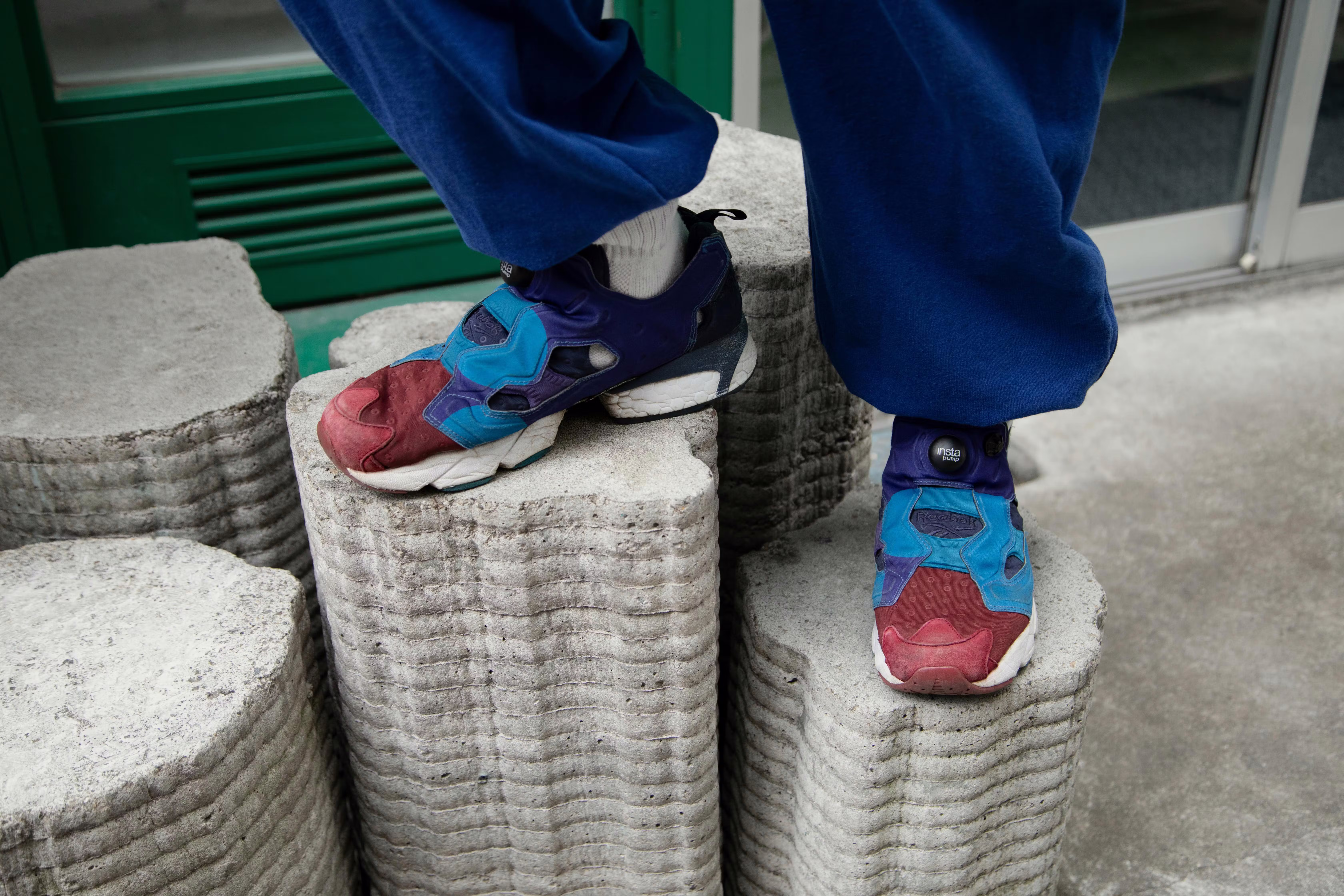 The Reebok Instapump Fury Towers Tall in Tokyo