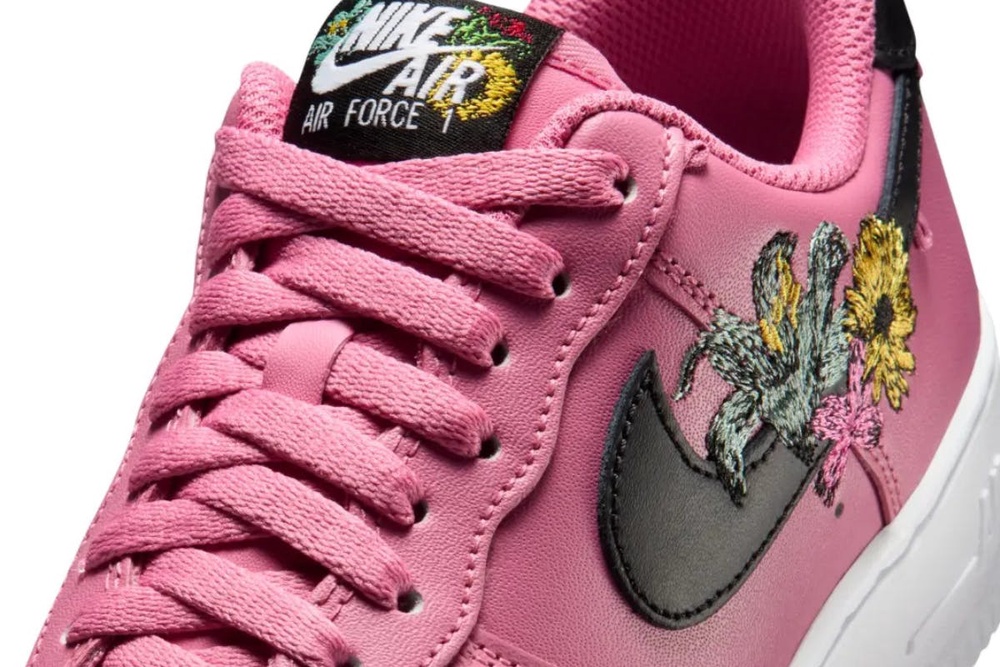 Winter Florals Hit Different When They Bloom on an Air Force 1