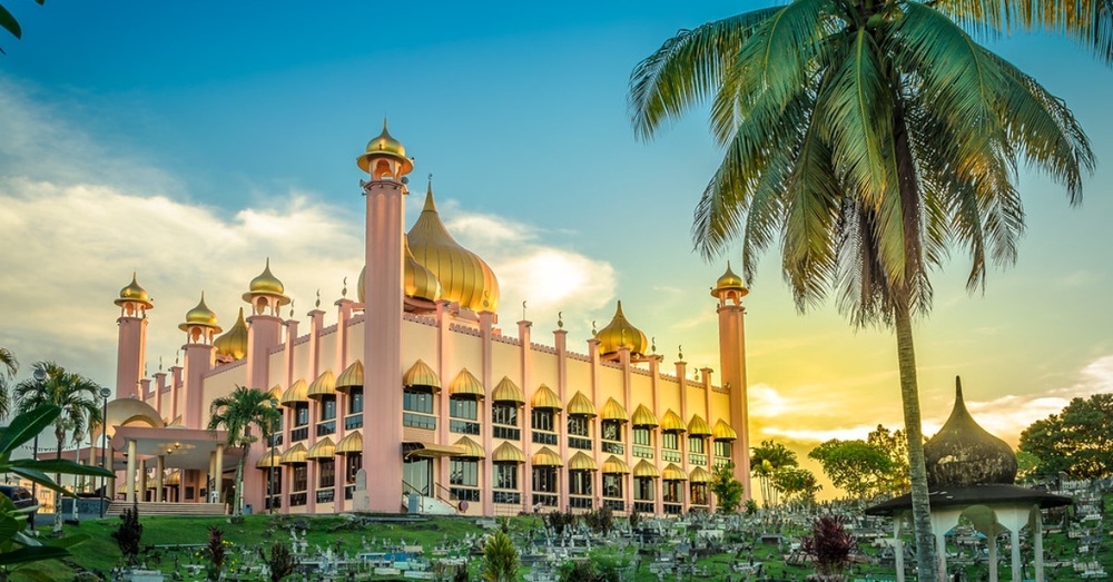 Ini Sejarah Masjid Bandaraya Kuching, Masjid Pertama Dan Tertua Di Sarawak