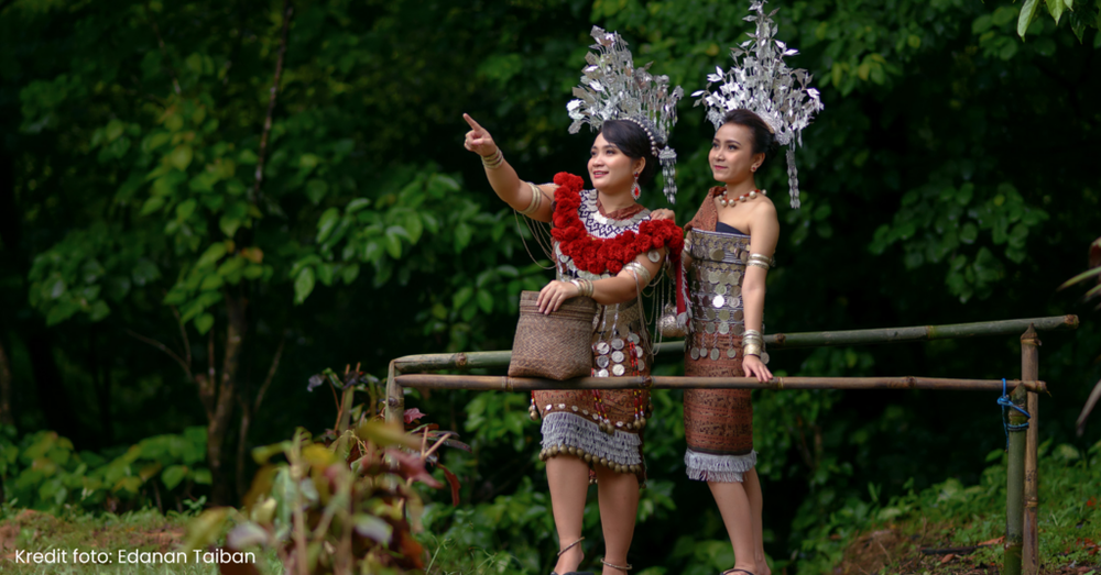 Kenali Asal Usul Ngepan Indu, Pakaian Tradisional Wanita Iban