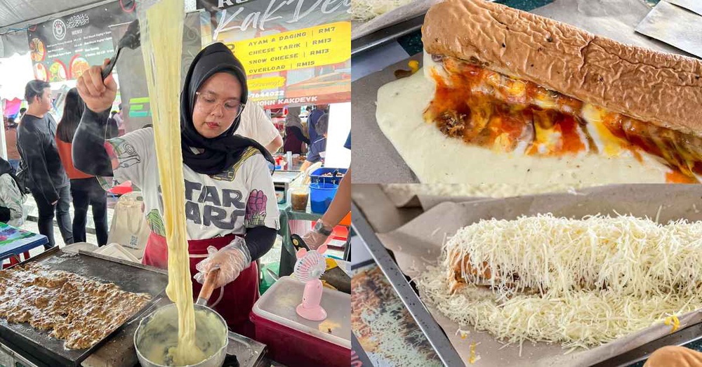 Menu Istimewa, Roti John Dengan Cheese Tarik Jadi Tarikan Di Bazar ...