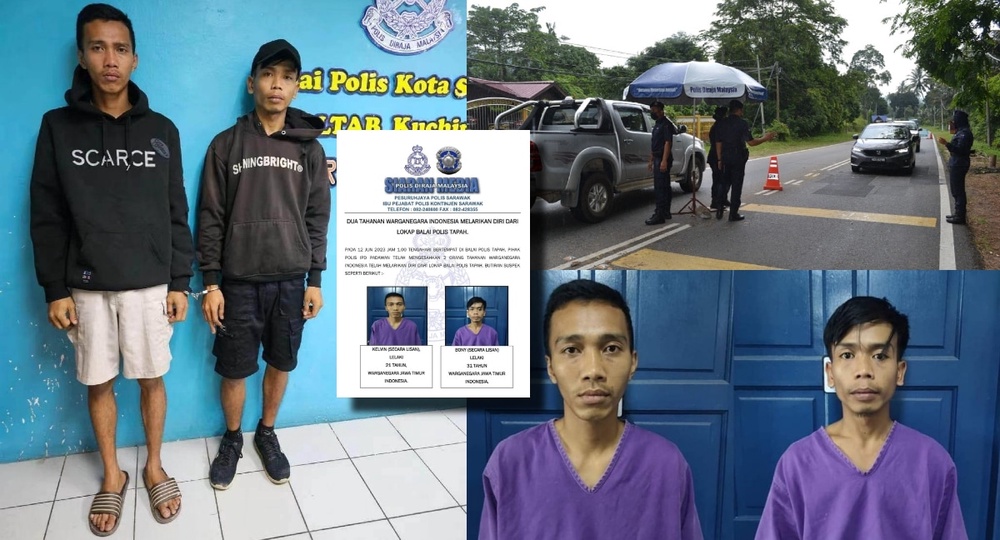Lolos Dari Lokap Di Tapah, Dua Tahanan Warga Indonesia Masih Lagi Dalam ...