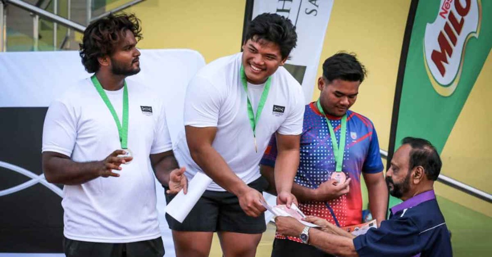 Atlet Lontar Peluru Dari Sarawak, Jonah Chang Rigan Sekali Lagi Pecah Rekod Kebangsaan