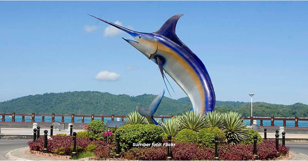 DBKK Naik Taraf Tiga Bulatan Di Kota Kinabalu, Replika Ikan Todak Bakal ...