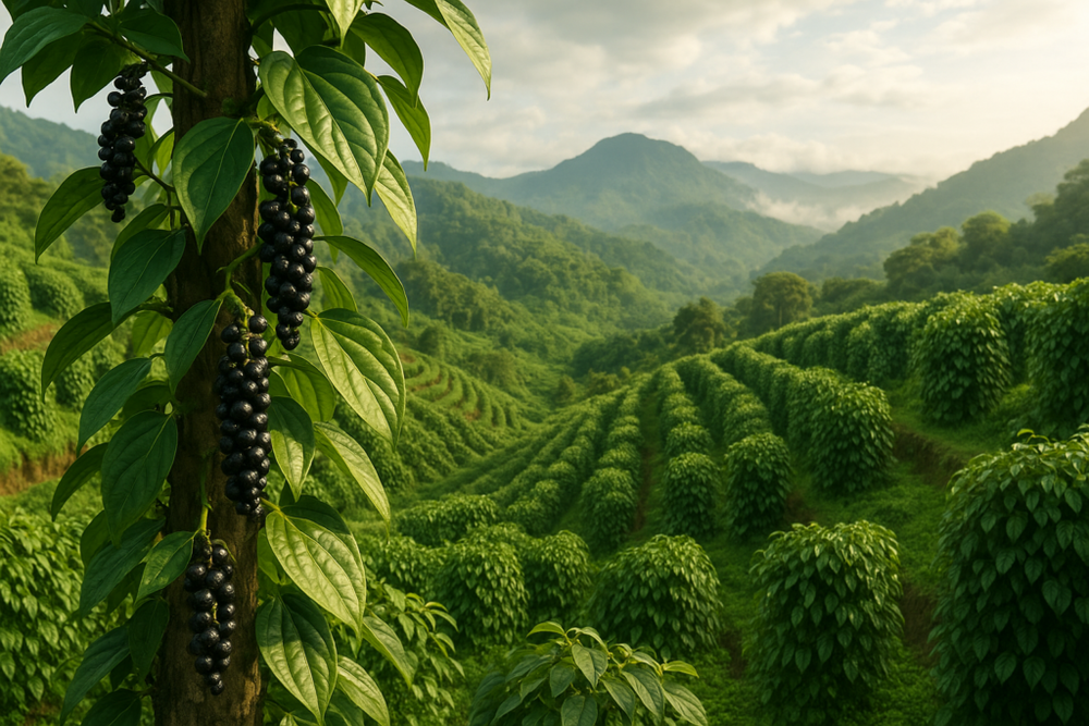 Sejarah Penanaman Lada Hitam Sarawak di Era Brooke