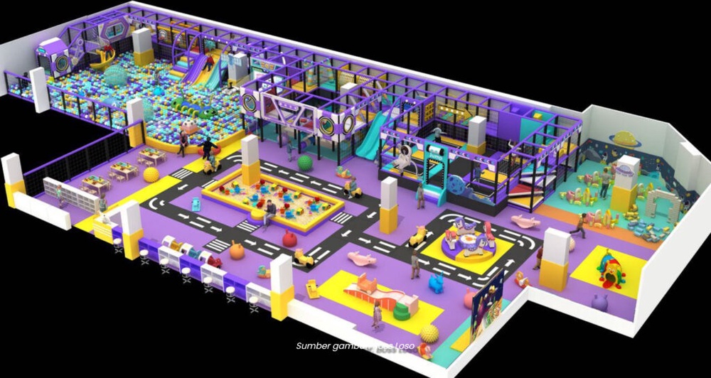 Taman Permainan Indoor Terbesar Di Sibu Ini Bakal Dibuka Di Kin Orient ...