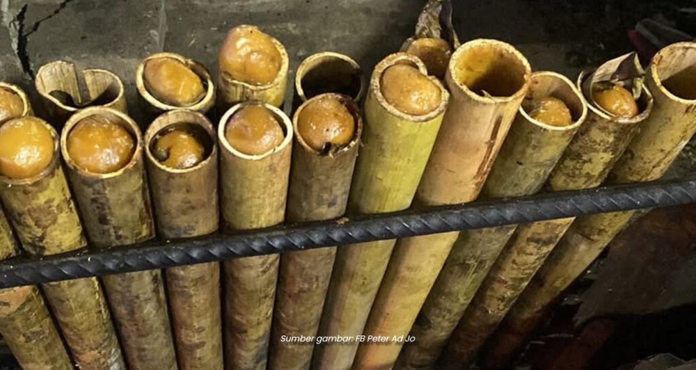Ketahui Tiboduk, Kuih Tradisional Dari Etnik Bidayuh Dalam Buluh Yang Unik
