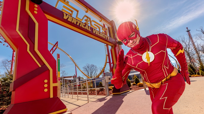 Six Flags Announces A New Flash Roller Coaster Opening This Spring