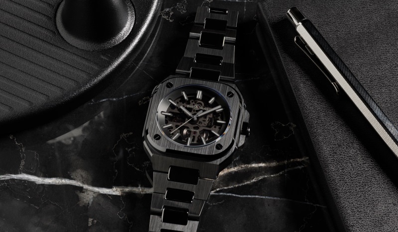 Bell & Ross Launches Limited Edition BR 05 Skeleton Phantom Ceramic