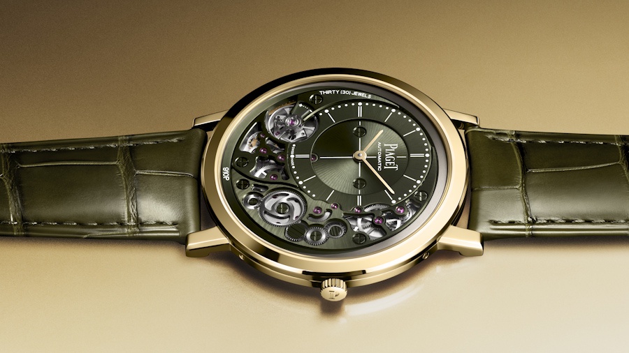Piaget Reveals Two New Altiplano Masterpieces In Gold And Khaki Green