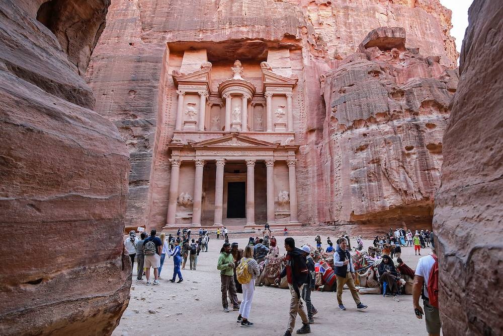 Tourists surge back to Jordan’s desert marvel Petra