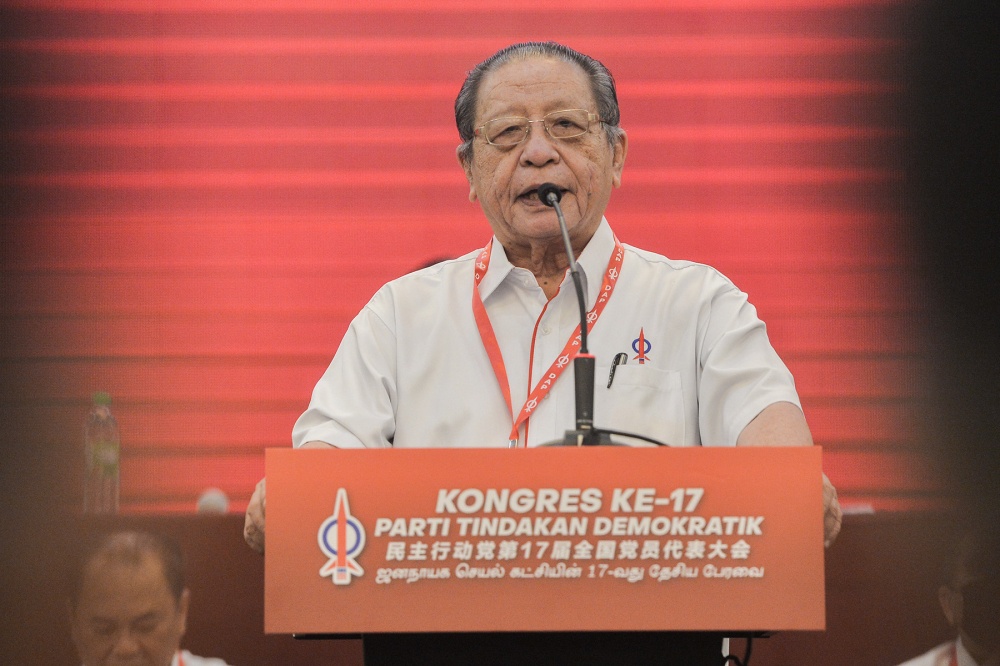 Now retired, Lim Kit Siang expected to be first DAP leader conferred ...