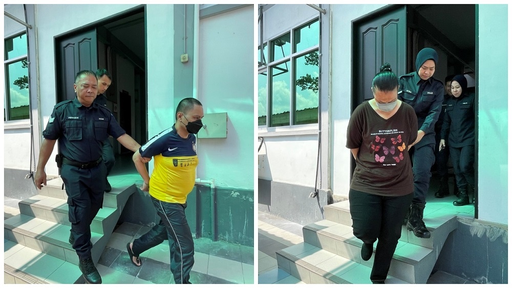 Suitcase murder case: High Court in Sibu sentences husband, wife to death