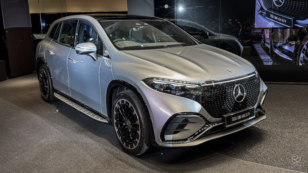 Mercedes-Benz EQS SUV Malaysia: 536hp seven-seater electric SUV with up ...
