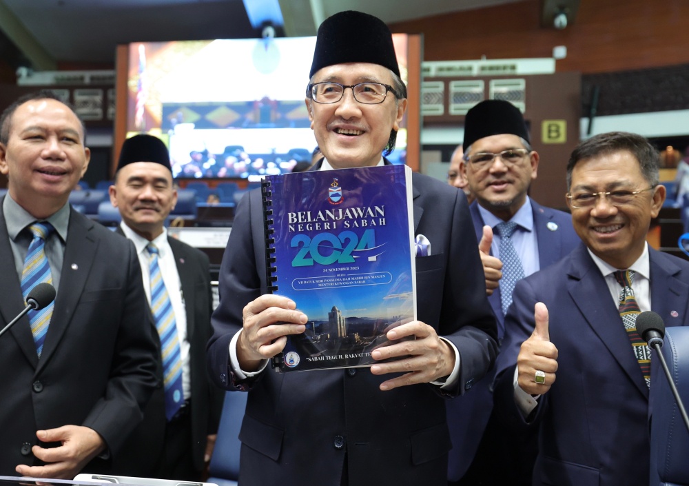 Sabah tables surplus Budget for 2024 Sabah tables surplus Budget for 2024
