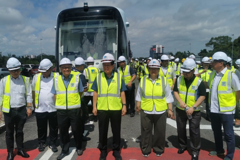 The Autonomous Rapid Transit has backup power system to remain ...