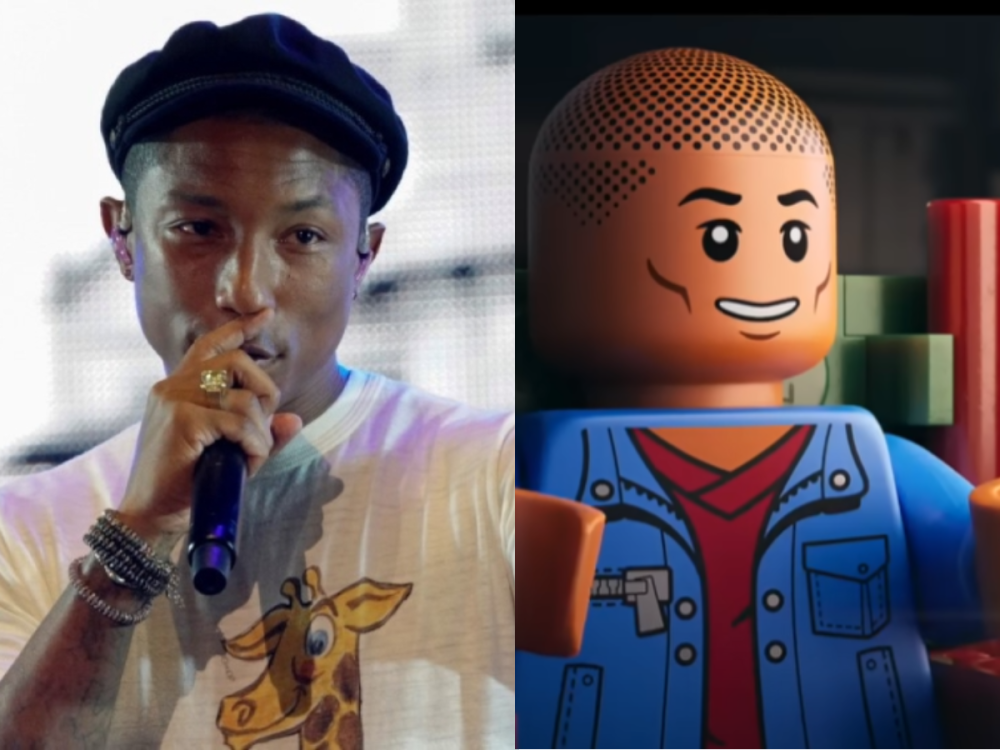 US rapper Pharrell Williams debuts trailer for Lego animated biopic ...