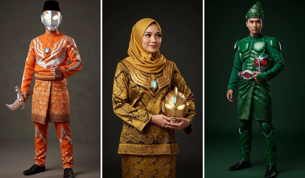 Raya but make it ‘tokusatsu’: AI-designed Ultraman baju Melayu spark ...