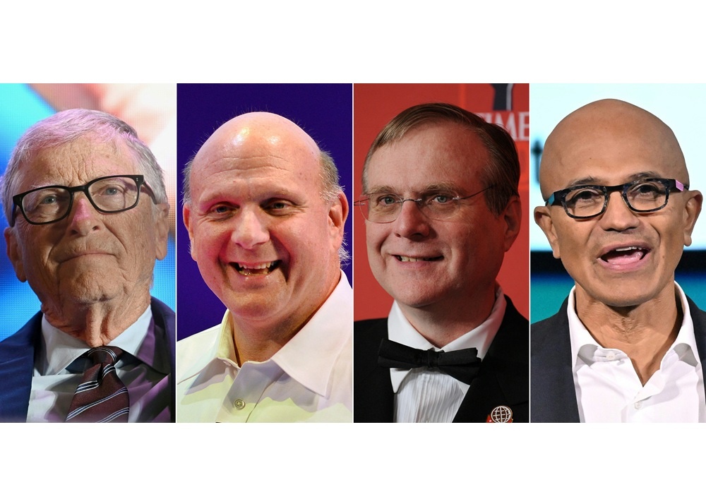 From Gates to Nadella: Four leaders who defined Microsoft’s 50-year ...