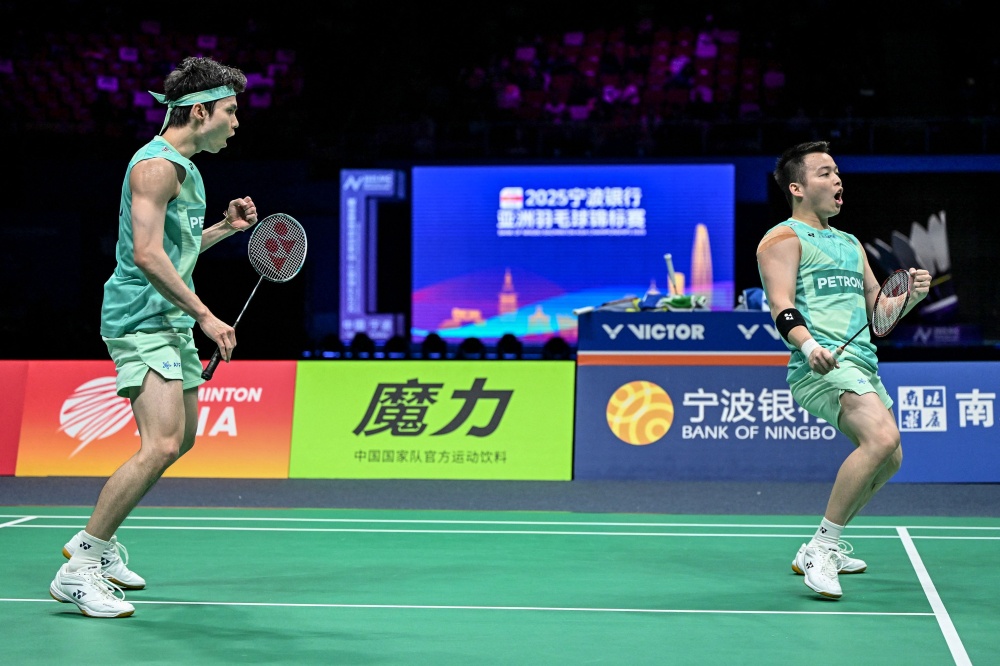 National men’s doubles pair Aaron Chia-Soh Wooi Yik clinch first Badminton Asia Championships title