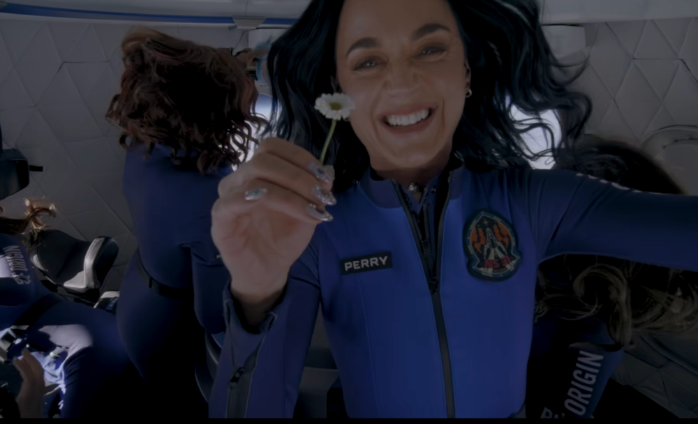 From ‘Firework’ to zero gravity: Katy Perry blasts off on Blue Origin ...