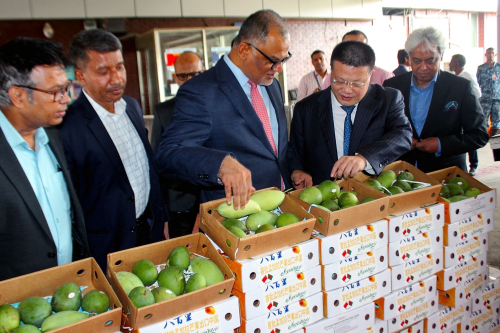 Bangladesh ships first mangoes to China as ties with India sour