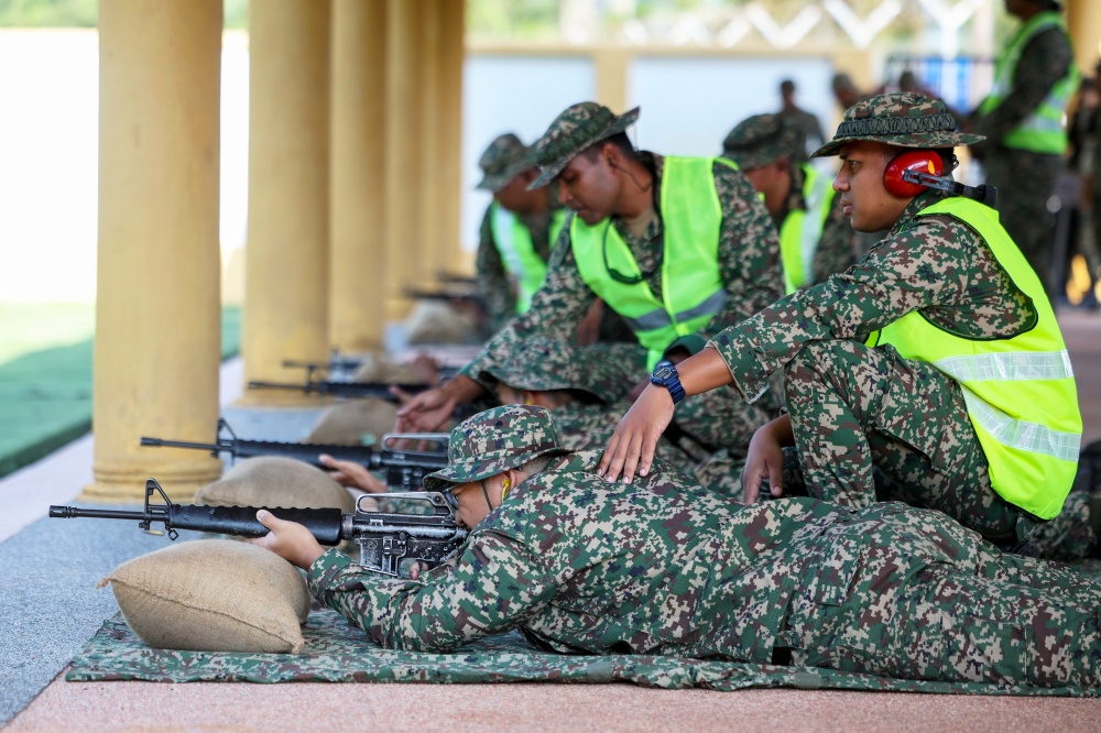 PLKN 3.0: NS trainees fired up over rare chance to shoot real M16 ...