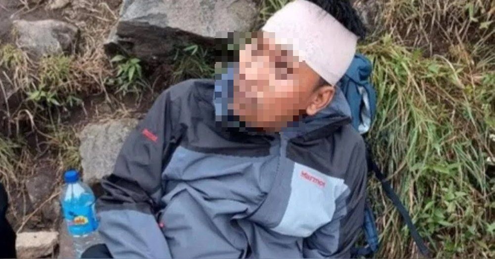 Malaysian hiker survives 200m fall on Mount Rinjani trail in Lombok ...