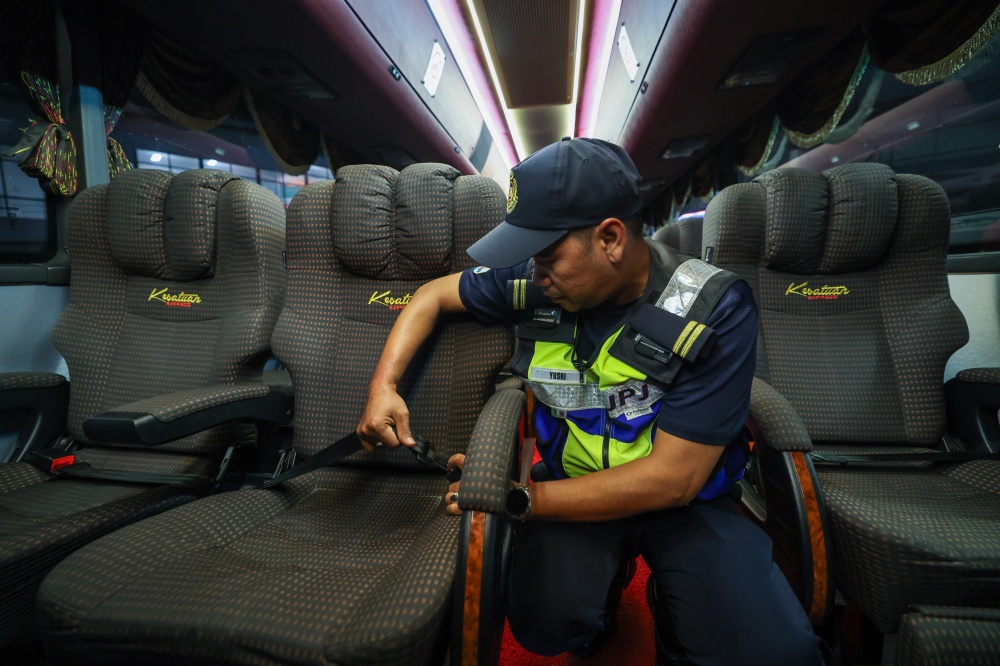 Bus seatbelt not working? Lodge a report via app, JPJ urges passengers