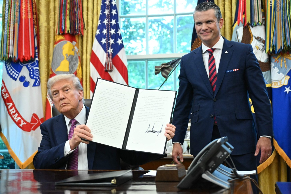 Trump rebrands Pentagon as ‘Department of War’, calls it a ‘message of ...