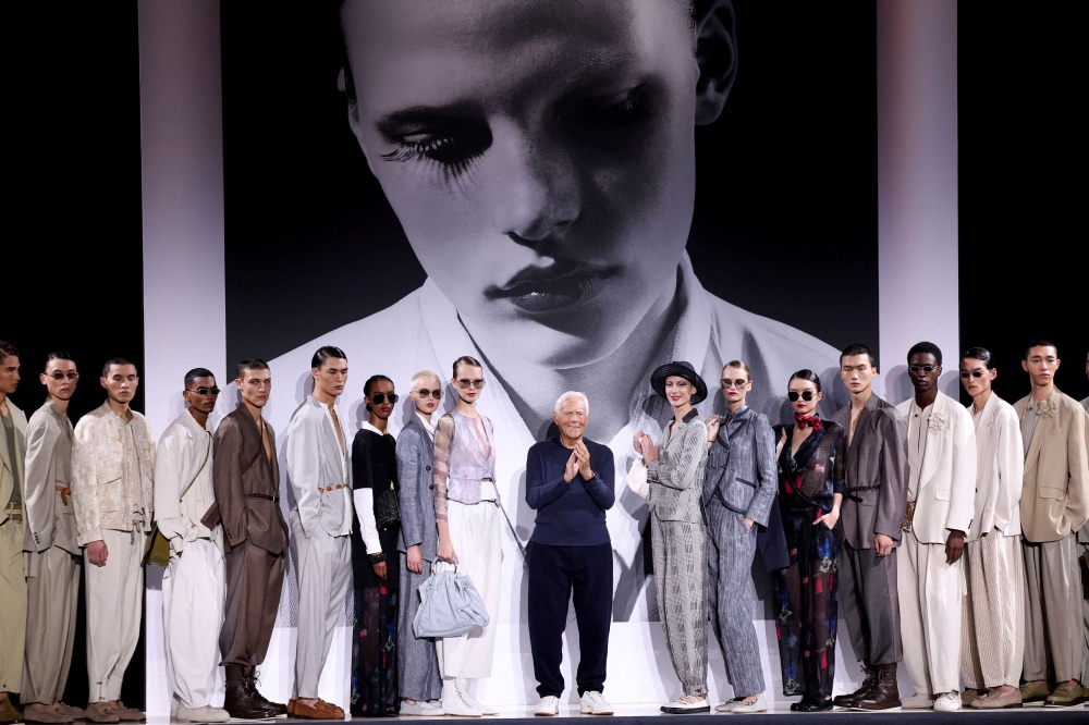 Online hunt for vintage Armani booms after fashion icon’s passing