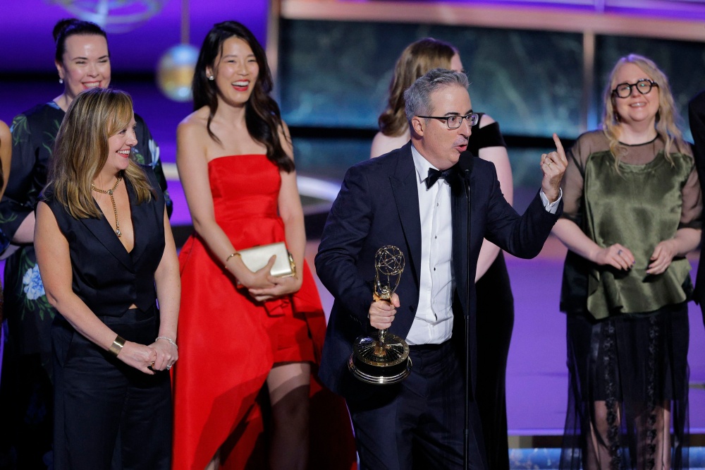 Hollywood Emmys night sees ‘Hacks’ sweep comedy prizes while ‘Severance ...