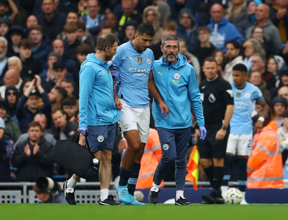Man City’s Rodri ruled out of Villarreal and Villa clashes with ...