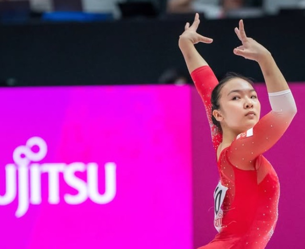 Singapore's 15-year-old gymnast Amanda Yap makes historic breakthrough ...