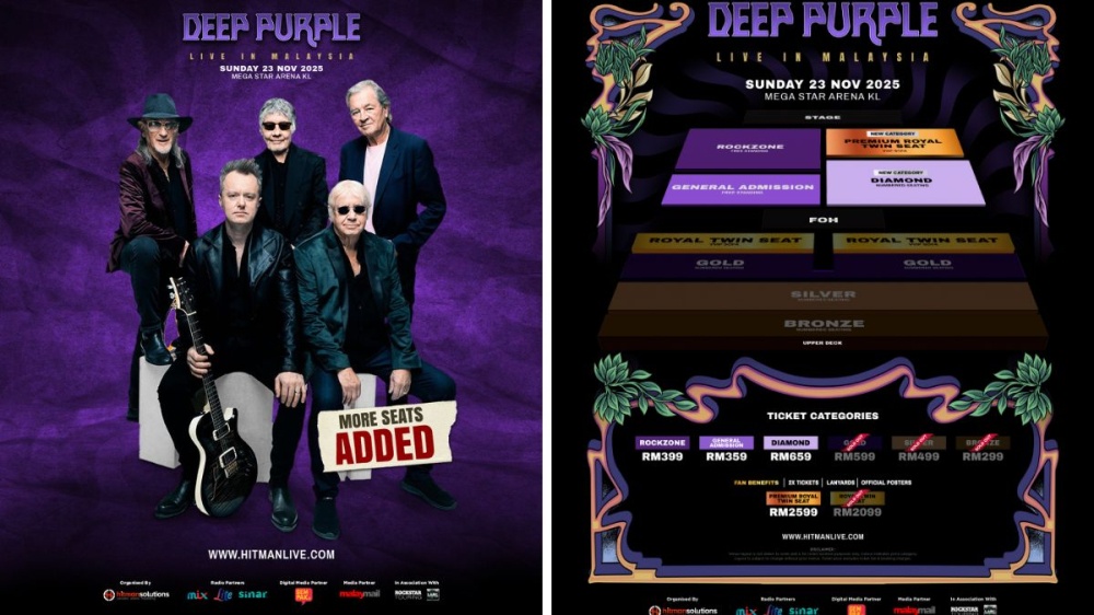 One night only: Deep Purple plays one last show for Malaysian fans ...