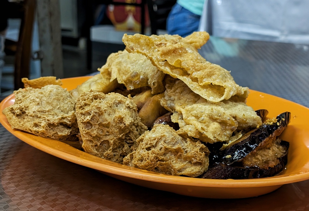 At 126 Hakka Yong Tau Foo in Taman Intan Baiduri, choose between fish ...
