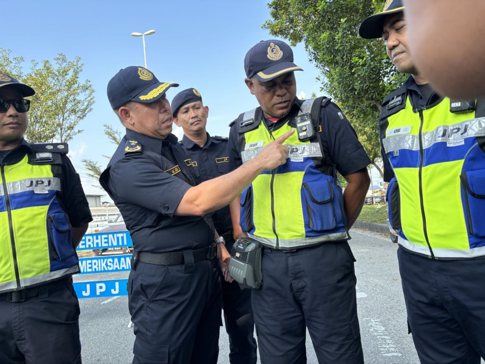 Not just on the road: Perak JPJ body cams also used at service counters ...
