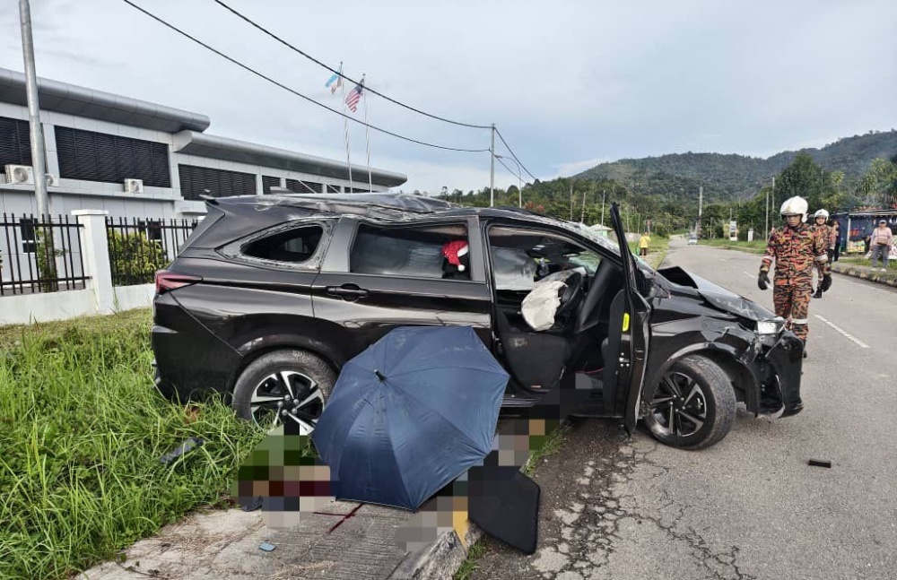 Sabah Fire Dept: Driver ejected, killed in two‑vehicle crash in Tambunan