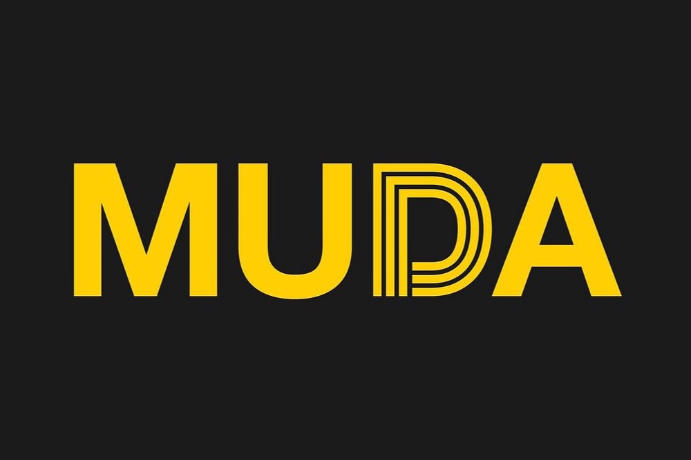 Yellow is the new white? Muda unveils new logo