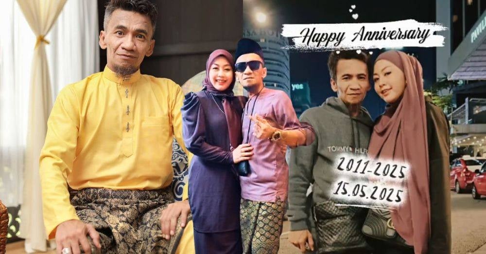 Sambut anniversary ke-14, doa Farah buat Yassin tak pernah putus. 'Moga ...