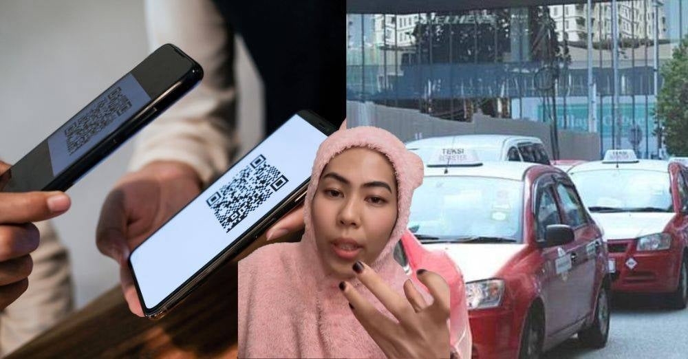 Imbas QR kod tapi tak bayar! Wanita kongsi luahan pakcik teksi. 'Jujur ...
