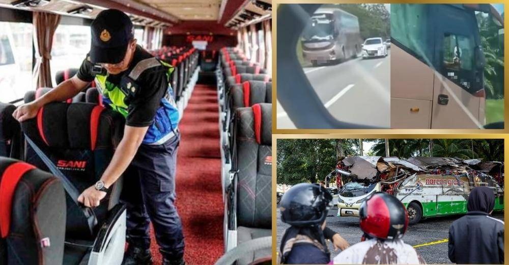 JPJ wajibkan pakai tali pinggang keledar bas mulai 1 Julai, saman RM300 menanti