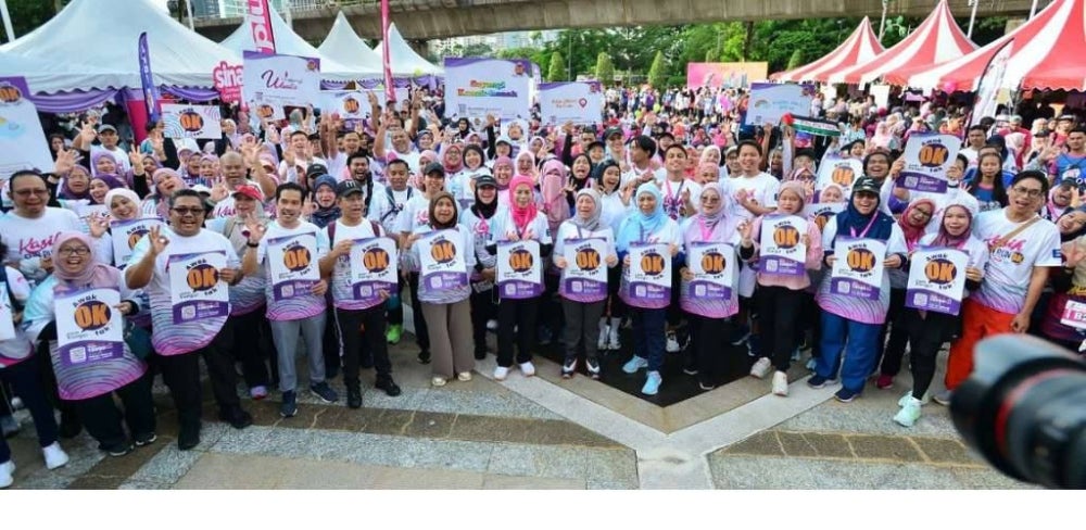 Lari dengan jiwa, sebar bahagia – Kasih Fun Run promosi kesihatan ...