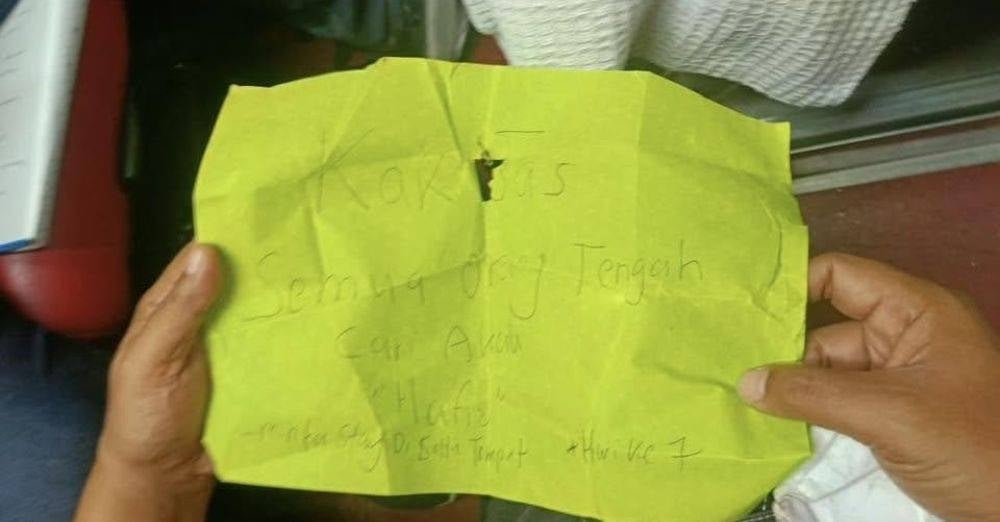 'Kak Jas please stay satu tempat' - Jaslinda jumpa nota penyelamat ...