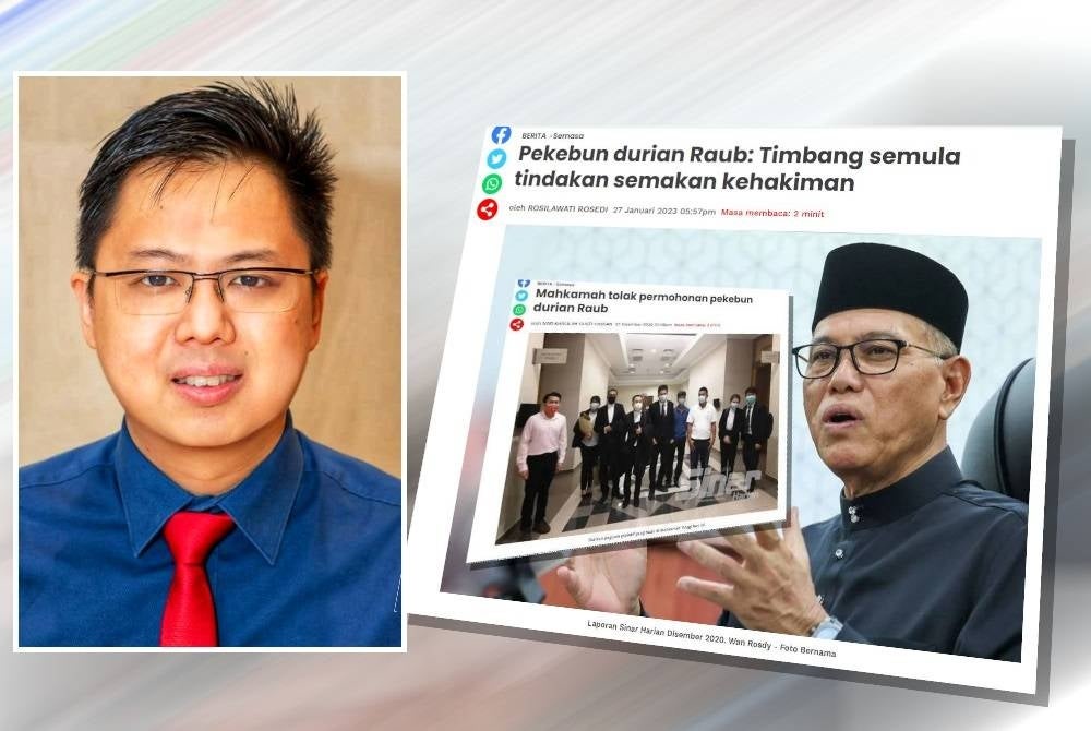 Semakan kehakiman: Pekebun durian sentiasa bersikap terbuka